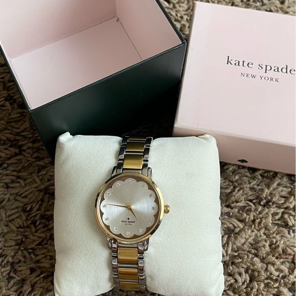 kate spade | Accessories | Kate Spade Gold And Silver Watch | Poshmark